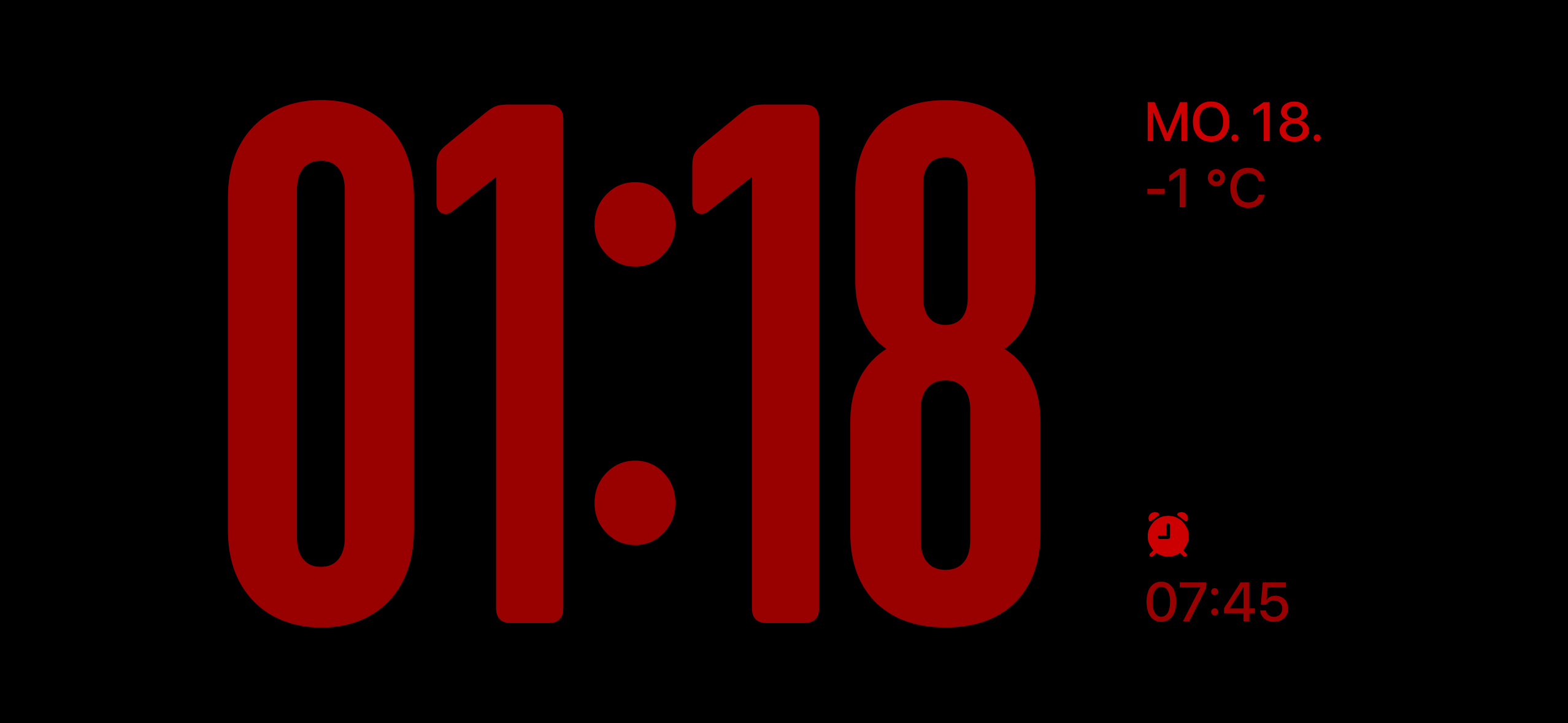 iPhone Anleitung: Wecker im Querformat und andere Informationen im ...